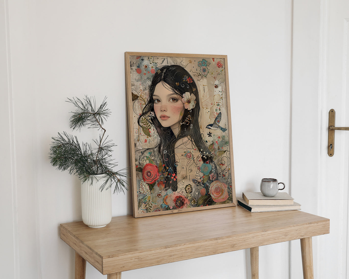 Garden Whimsy Printable Art Pages| Whimsical Art Pack | Quirky Digital ...