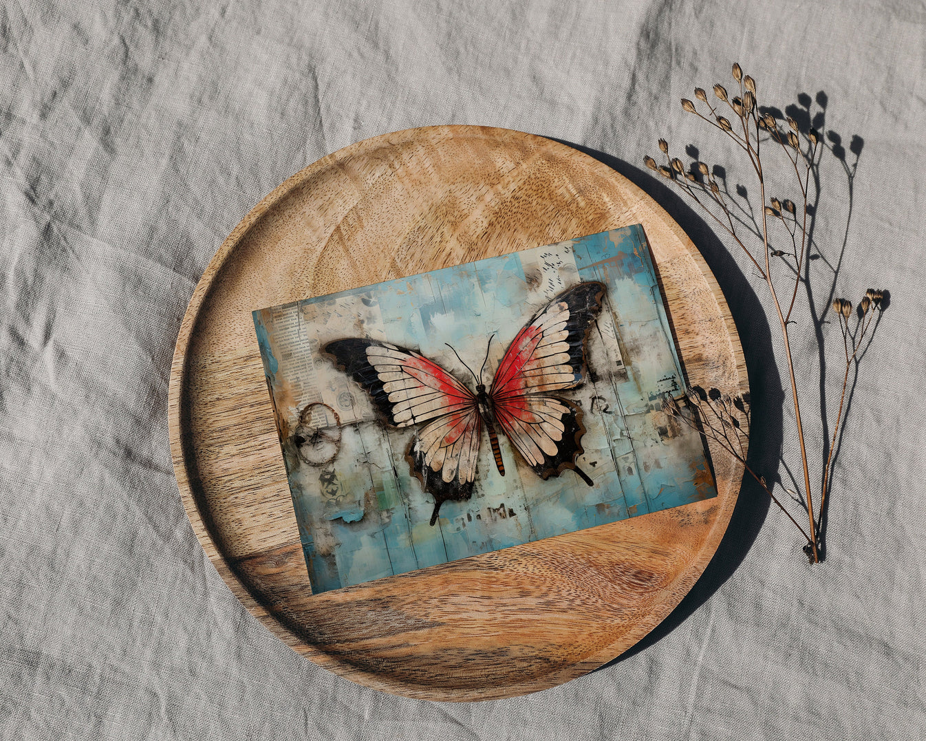Mixed Media Butterflies, Butterfly Journal Pages, Grunge/Painterly But ...