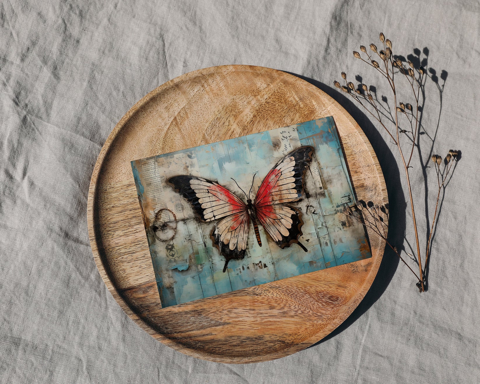 Mixed Media Butterflies, Butterfly Journal Pages, Grunge/Painterly But ...